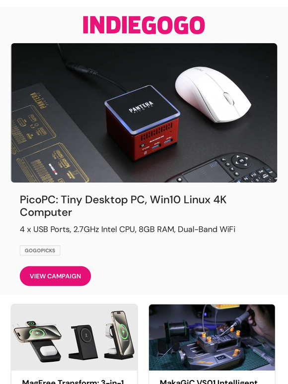 Indiegogo: Check out this teeny-tiny 4K desktop PC | Milled