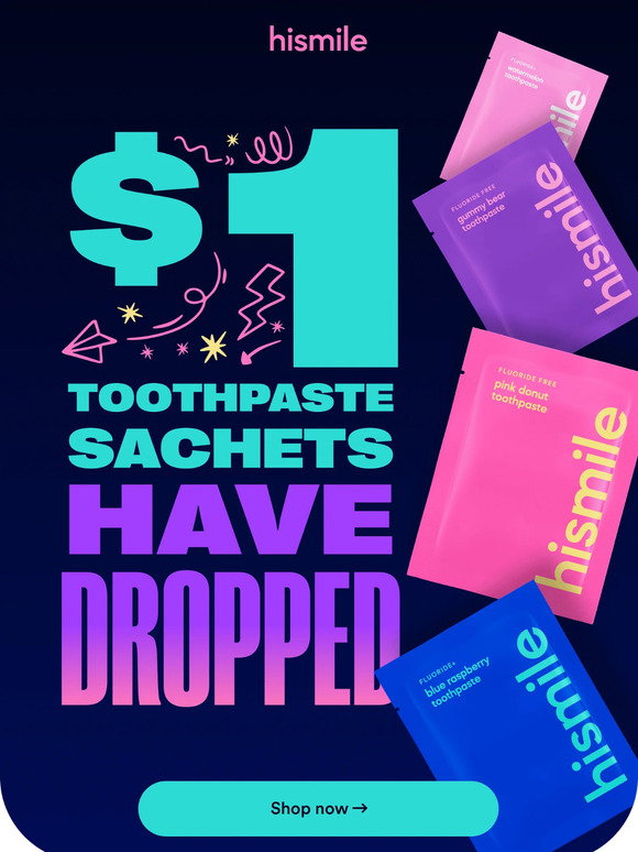 HiSmile: Try toothpaste for only $1 | Milled