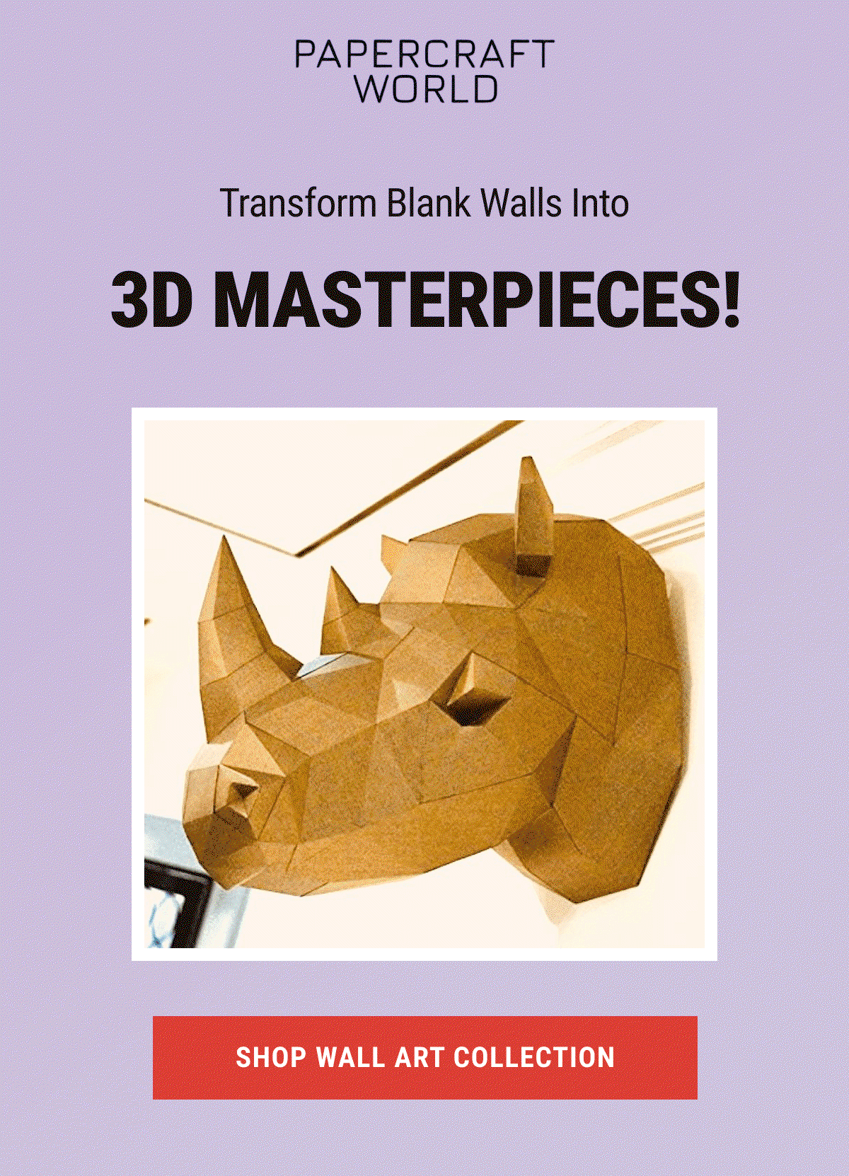 PaperCraft World: Transform Blank Walls Into 3D Masterpieces! | Milled