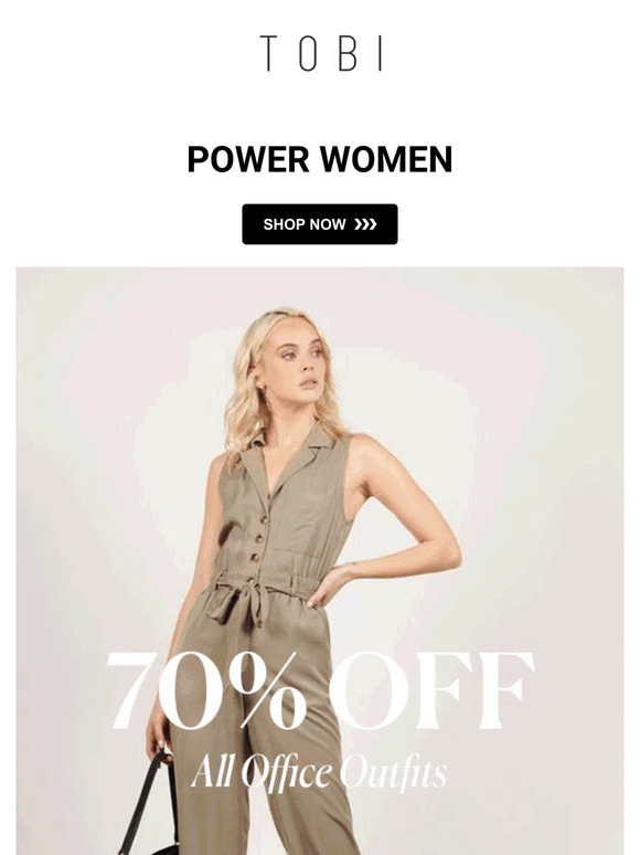 Tobi: Power dressing, power women! 💪👸 | Milled