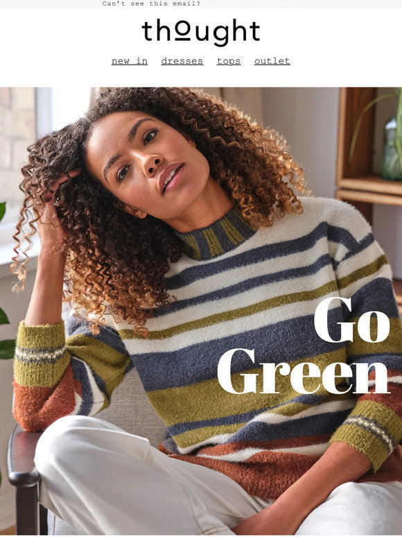 Thought: Go Green | shop our earth-kind looks 💚 | Milled