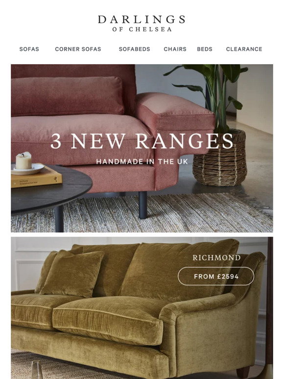 Darlings of Chelsea: Just Launched: 3 Spectacular Ranges You Can't Miss ...