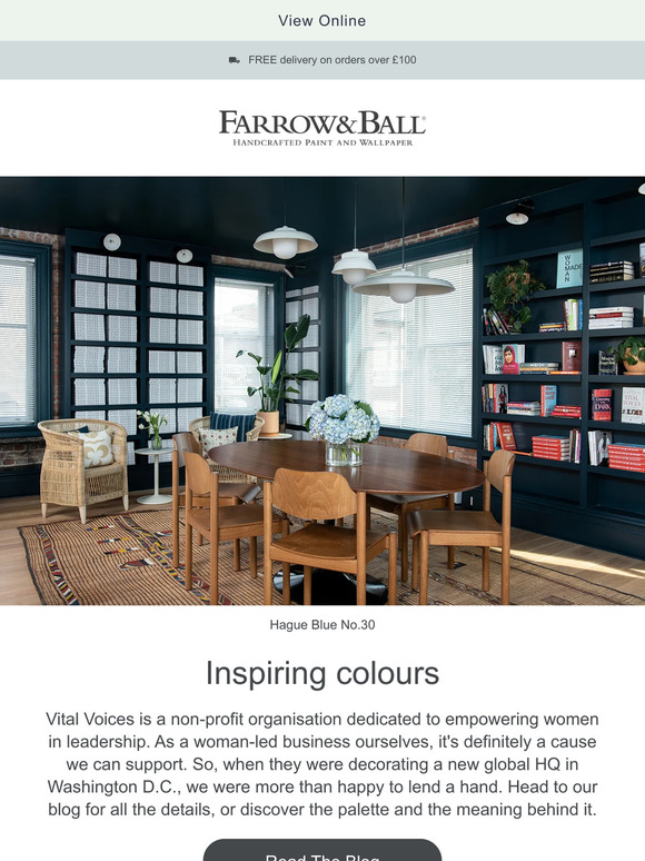 Farrow & Ball Email Newsletters: Shop Sales, Discounts, and Coupon Codes