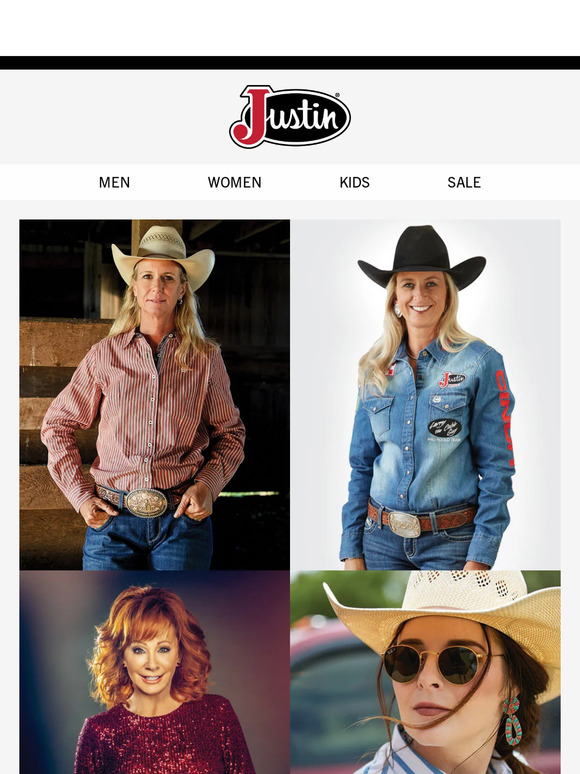 Justin Boots: Celebrate International Women’s Day With Reba | Milled