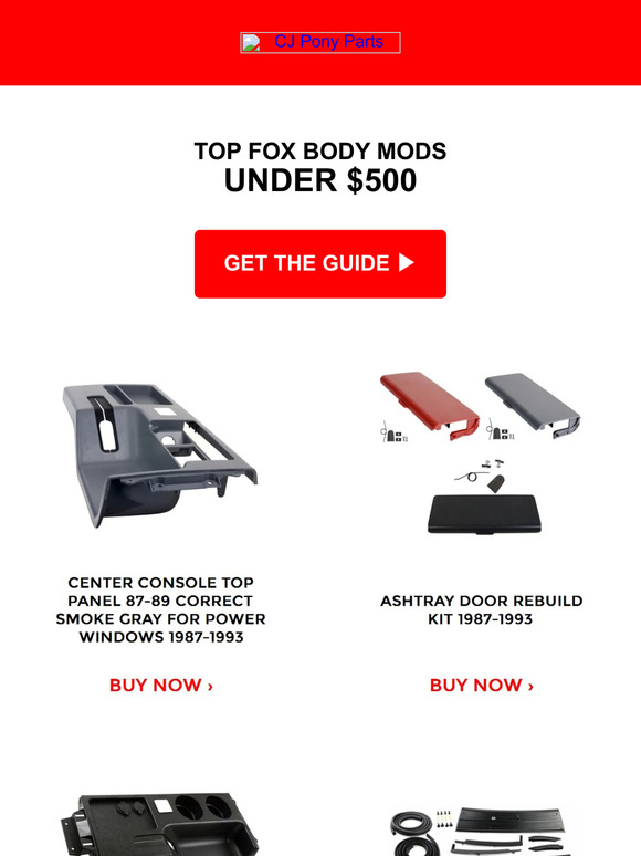 CJ Pony Parts: Five Fox Body Mods Anyone Can Do | Milled