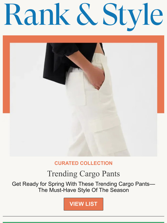 Rank & Style: Cargo pants are trending—here are 20 flattering styles to ...