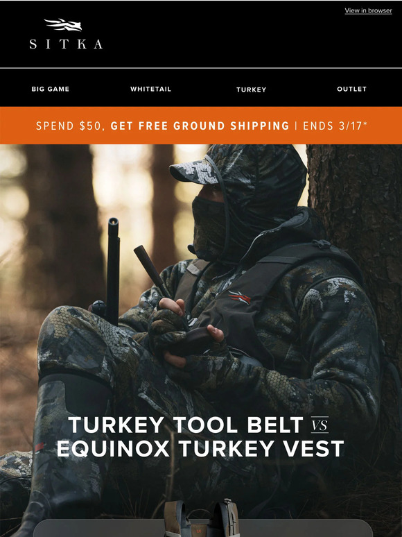 Sitka Gear: Storage for High-Gear Turkey Hunts | Milled