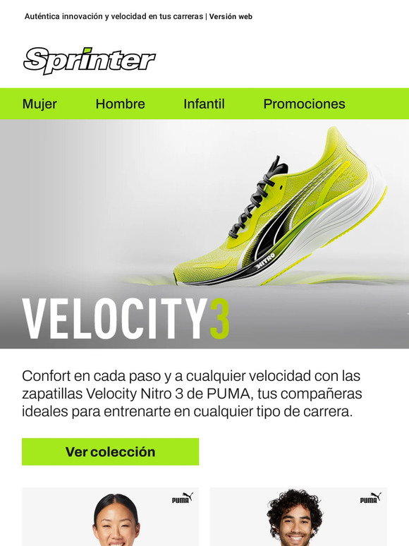 Sprinter: Nuevas Puma Velocity Nitro 3 👟 | Milled