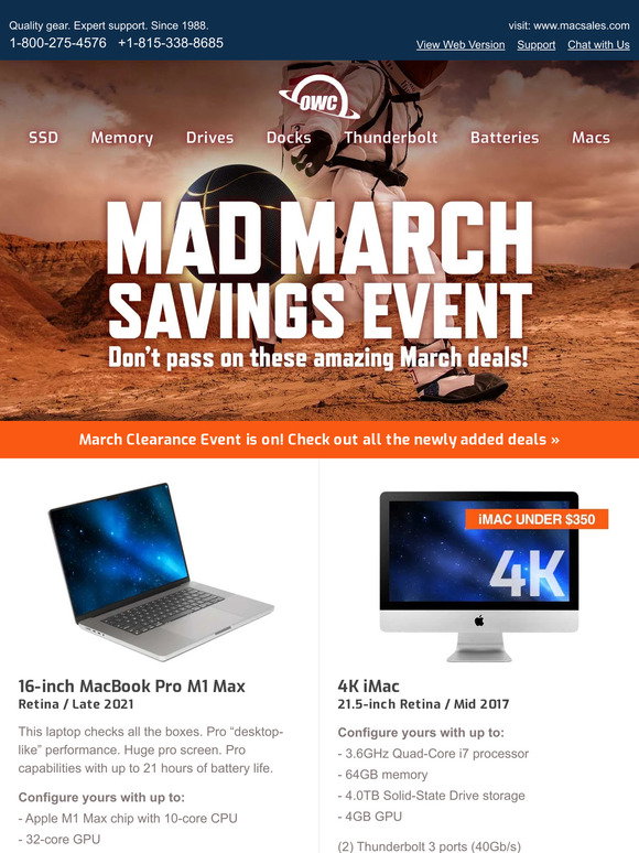 OWC: 🏀Mad March Savings Continues all Weekend Long... | Milled