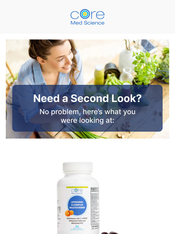 Core Med Science: Don't miss out on Liposomal Active B-Complex Multivitamin w/Minerals ...