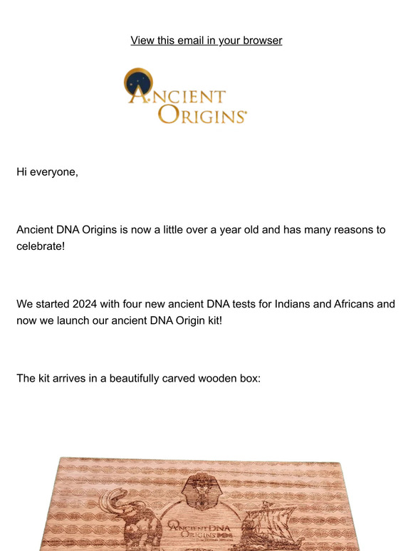 Ancient DNA Hub: A New Ancient DNA Test Kit with The Arc of the ...