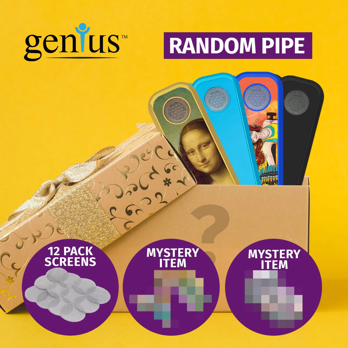 Genius Pipe: Genius Mystery Bundle is back! $99.95 | Milled
