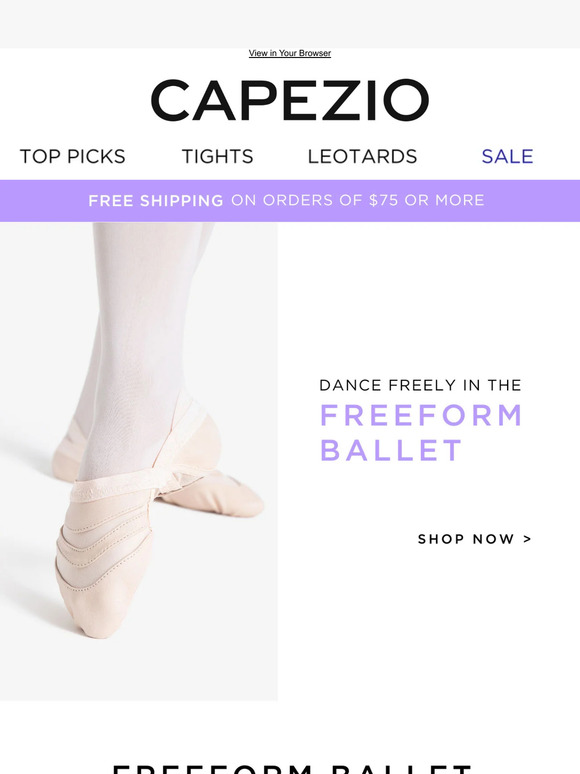 Capezio: Dance Freely in Freeform 🌸 | Milled