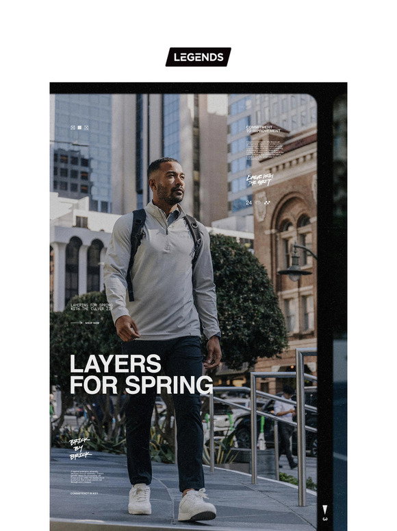 Legends: Essential Spring Layers | Milled