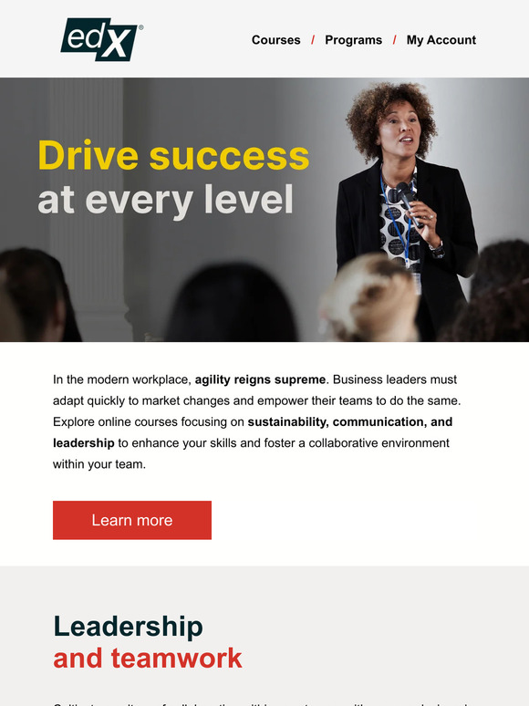 edX: Lead effectively in an era of digital transformation | Milled