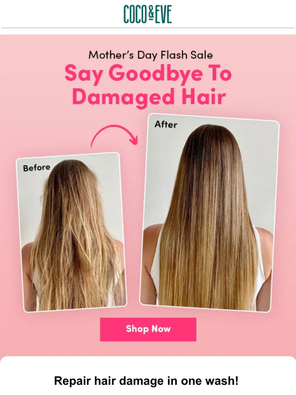 Coco & Eve: Reverse Hair Damage in One Wash | Milled