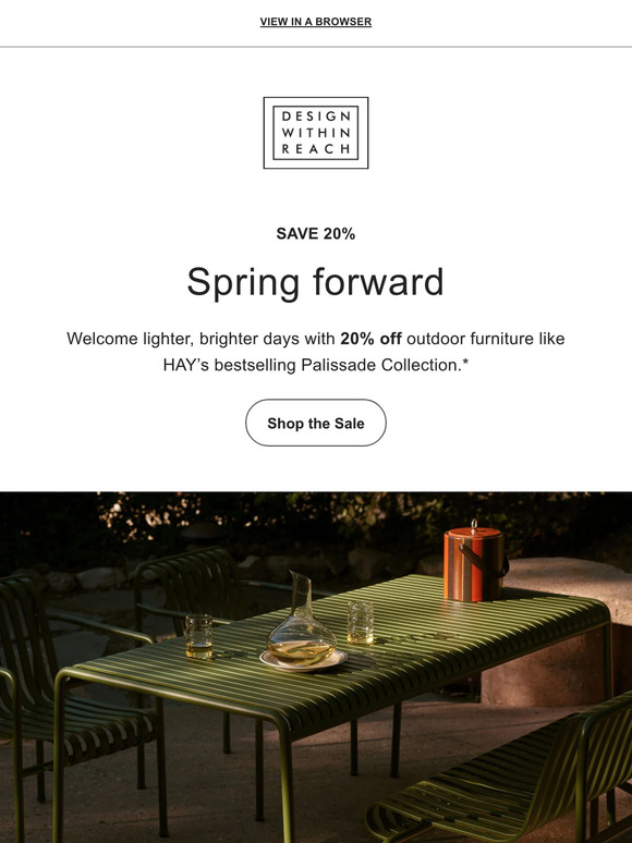 Design Within Reach Email Newsletters: Shop Sales, Discounts, and ...