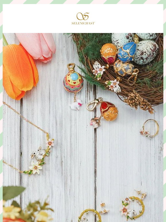 Selenichast: 🐣Dive into our jewelry collection inspired by the season ...