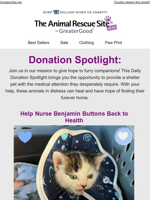 The Animal Rescue Site: Save Rescue Pets: Donate to Today's Featured ...