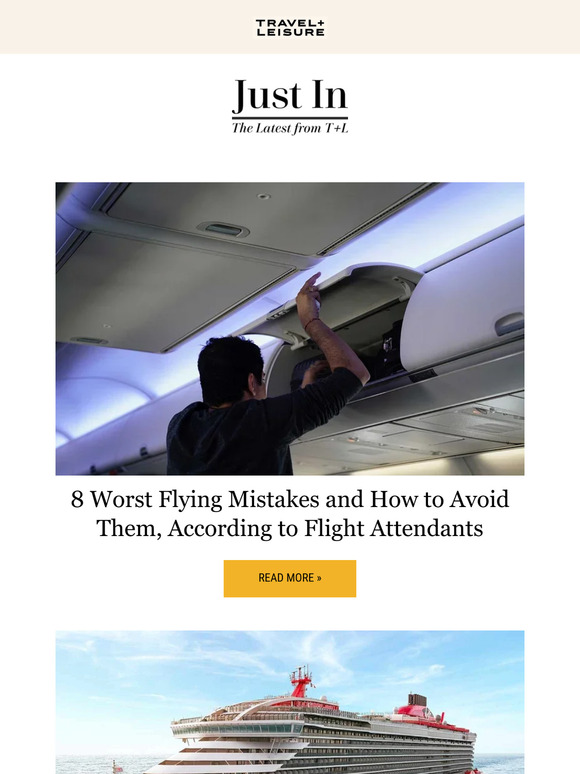 Travel + Leisure: 8 Worst Flying Mistakes and How to Avoid Them | Milled