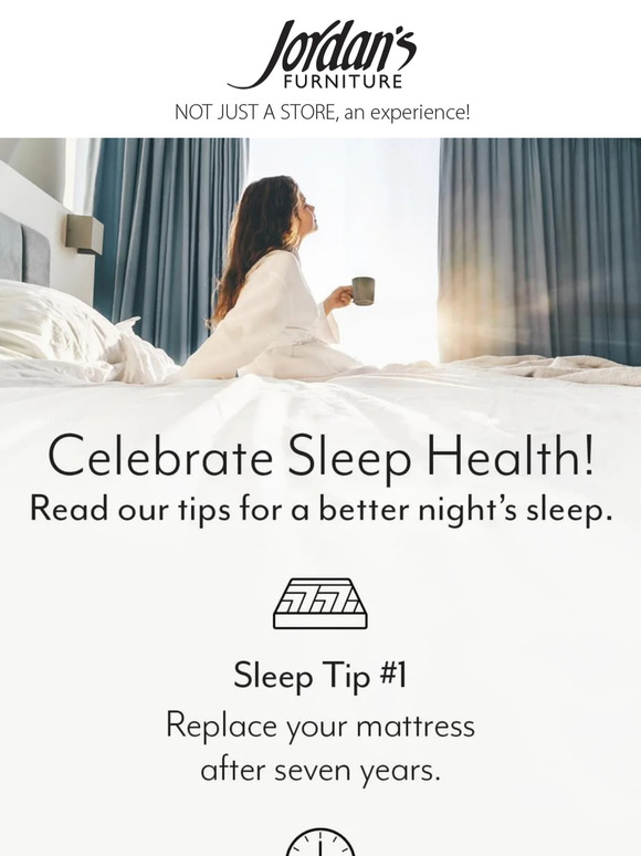 Jordan's Furniture: ⏰ Spring ahead for daylight saving time & celebrate ...