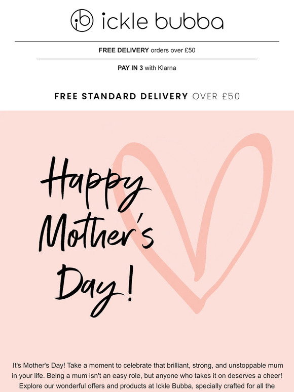 Ickle Bubba: Happy Mother's Day 💐 | Milled