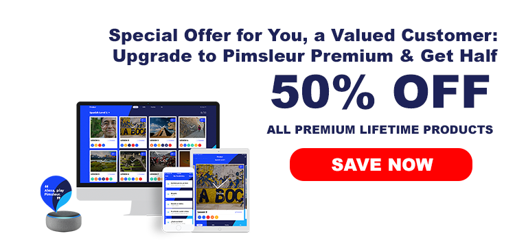Pimsleur: Save 50% off All Premium Lifetime Purchases | Milled