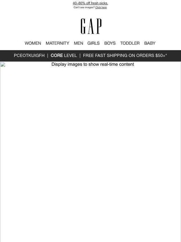 Gap Email Newsletters: Shop Sales, Discounts, and Coupon Codes