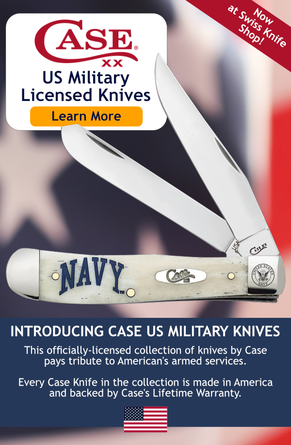 Swiss Knife Shop: Case Licensed US Military Knives are Now at Swiss ...