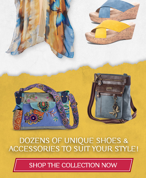 Pyramid Collection: Astounding. Alluring. Accessories & Shoes to Make ...