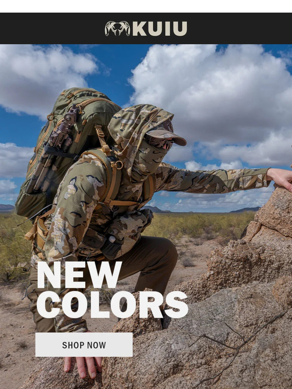 KUIU: New Colors: Hunting Shirts, Pants, Duffels, and More | Milled