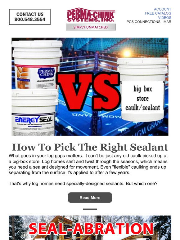 Perma-Chink Systems: Do You Know How To Pick The Right Log Home Sealant ...