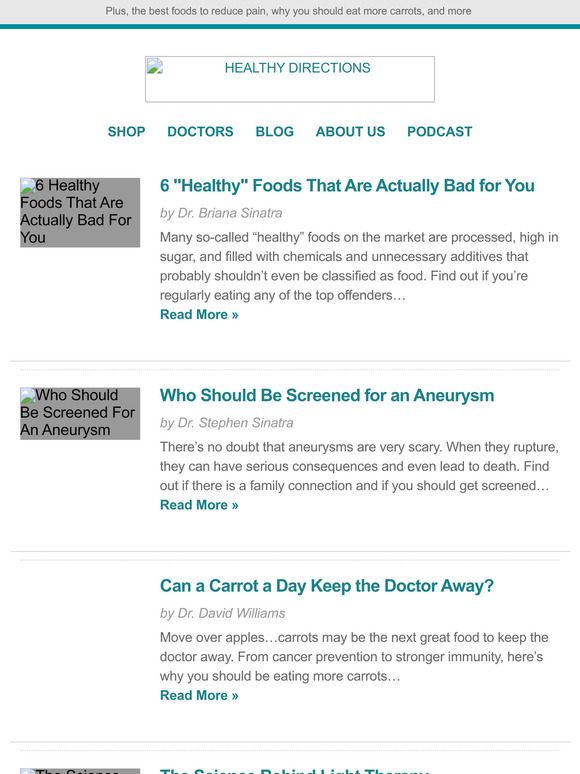 Healthy Directions: 6 “Healthy” Foods That Are Actually Bad for You | Milled