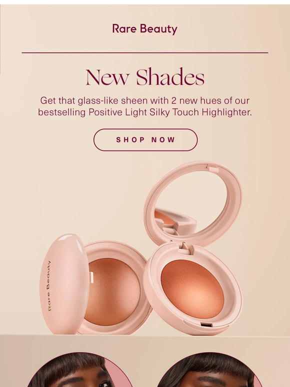 Rare Beauty: NEW highlighter shades are here! | Milled