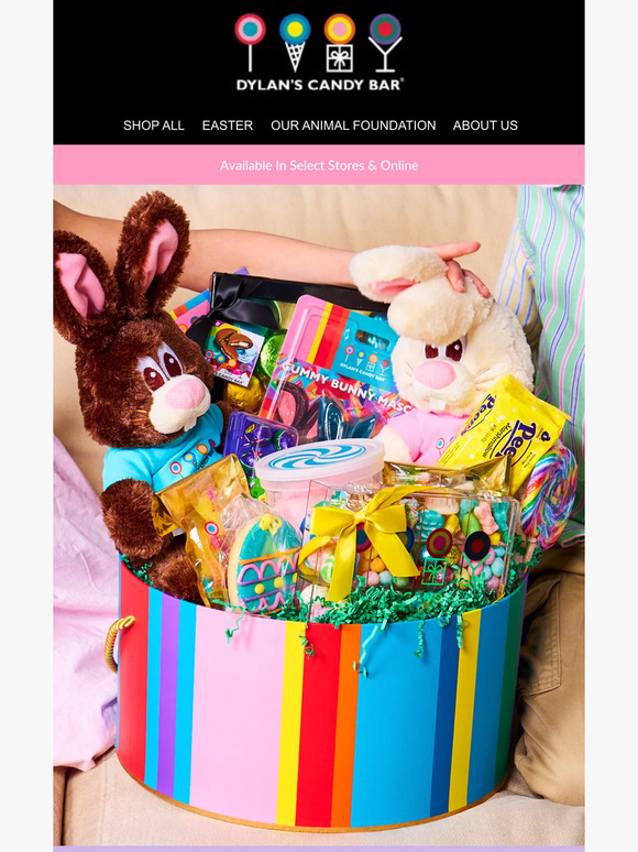 Dylan's Candy Bar: Get The Sweetest Easter Baskets Here 🍭 | Milled