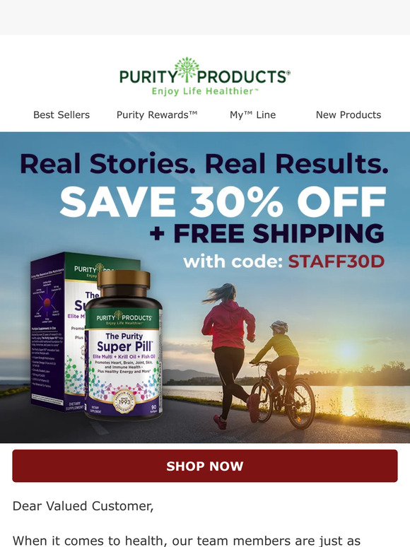 Purity Products: Why Our Team Loves The Purity Super Pill™ - Real ...