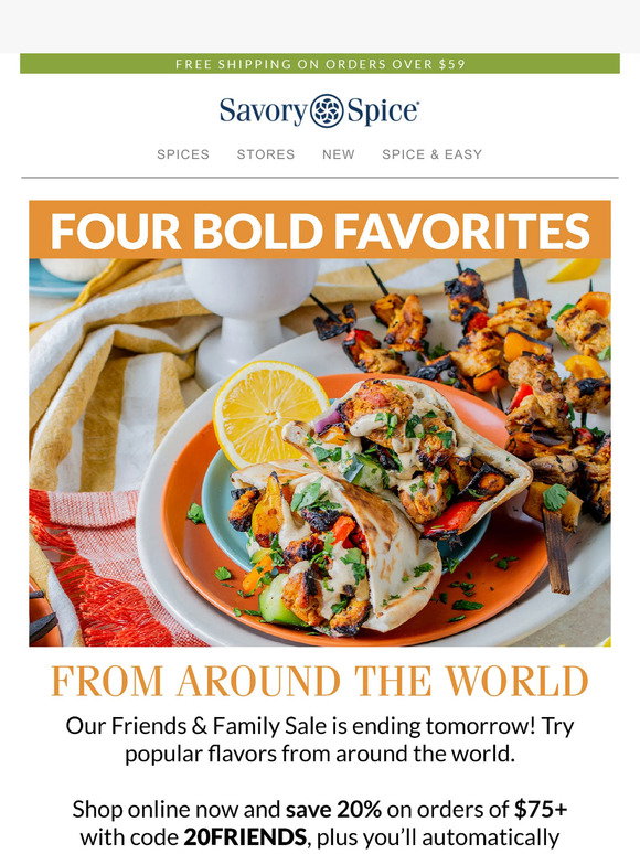 Savory Spice Shop: Bold Flavors From Around The World 🗺️ Map Out Your ...