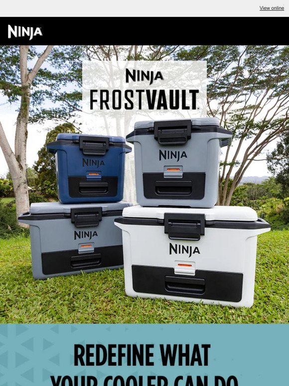 Ninja Kitchen: NOW AVAILABLE—Ninja FrostVault™ Cooler. | Milled