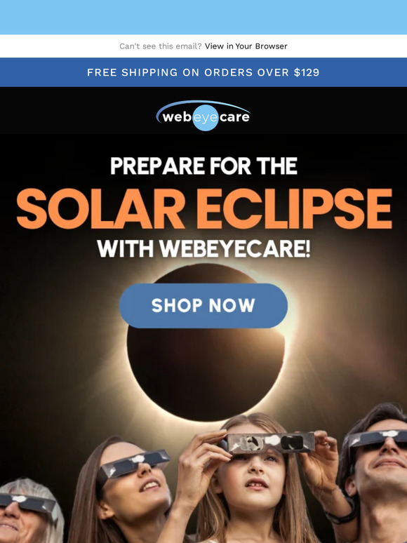WebEyeCare: Countdown To The Solar Eclipse! ⏰ | Milled