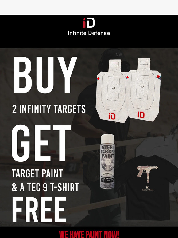 Infinity Targets: THE BEST PAINT FOR ID TARGETS | Milled