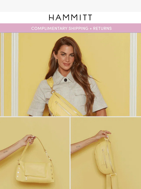 Hammitt: Brand New Color Alert 💛 | Milled