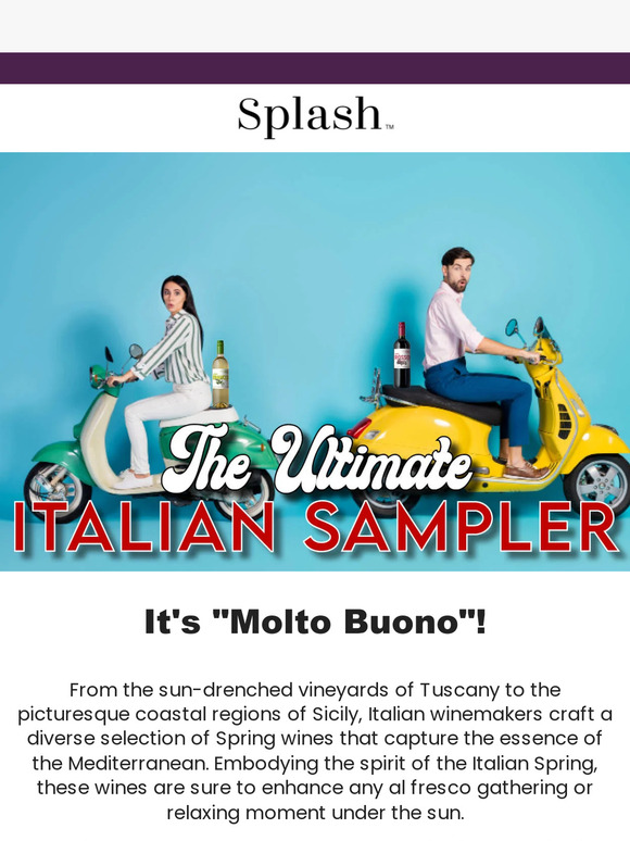 Splash Wines: Viva Italia - The Ultimate Italian Wine Sampler is Here ...