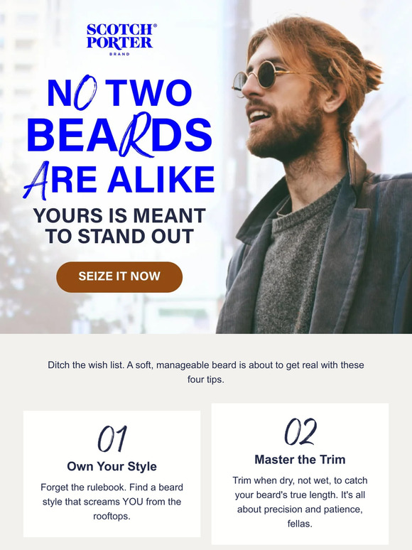 Scotch Porter: 🧔🏽 Your Defined Beard Look Is Here | Milled