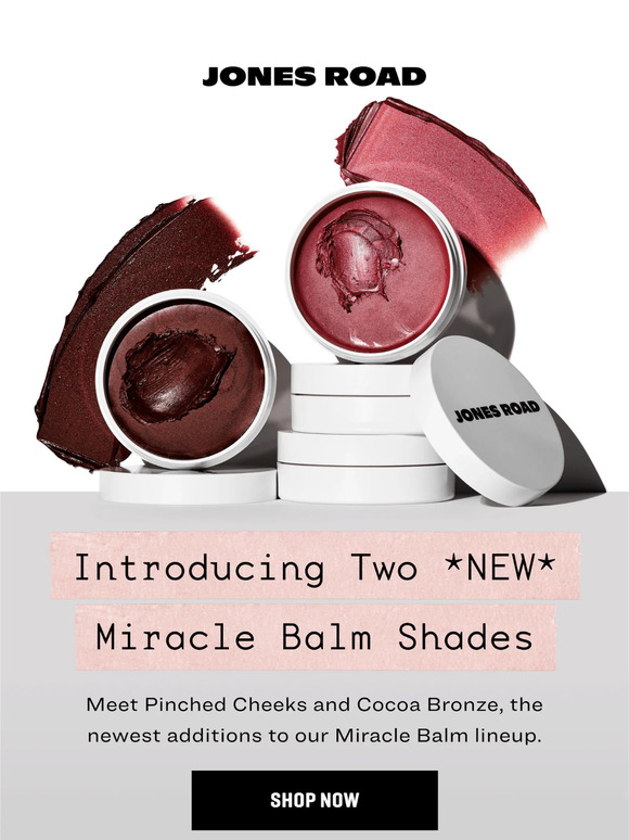 Jones Road Beauty: Introducing Two NEW Miracle Balm Shades | Milled
