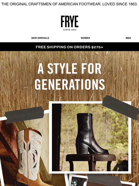 Frye: Curated for You | Milled