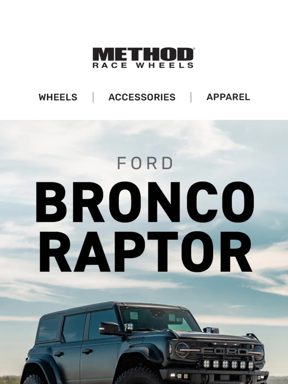 Method Race Wheels: BLACK OUT BRONCO RAPTOR 🔥 | Milled