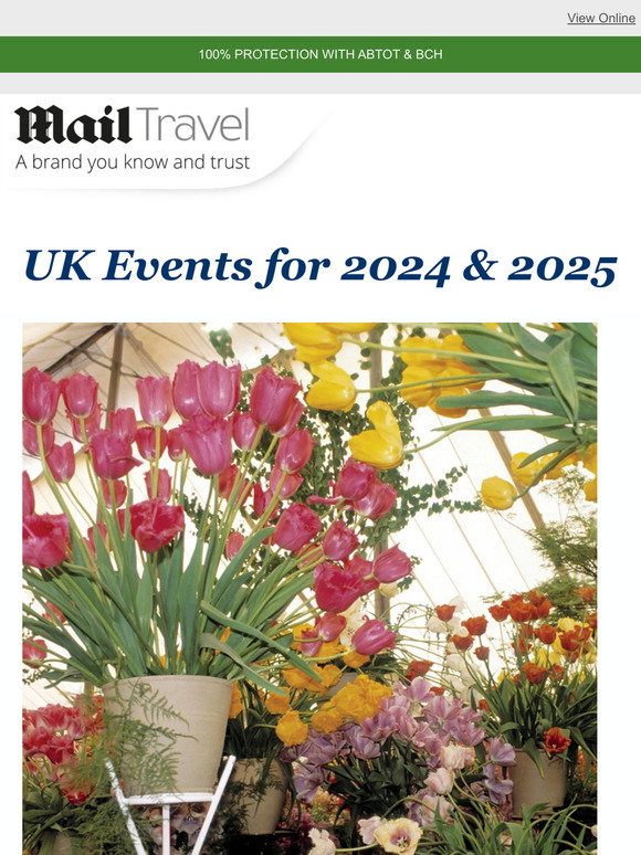 Daily Mail Experiences: UK Events for 2024 & 2025 | Milled