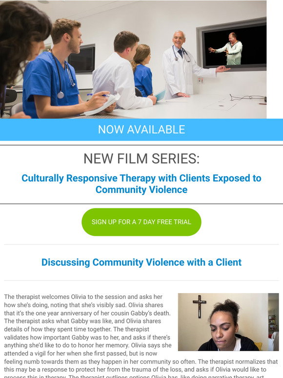 Symptom Media: New Film Series - Culturally Responsive Therapy with ...