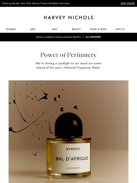 Harvey Nichols: Celebrating National Fragrance Week | Milled