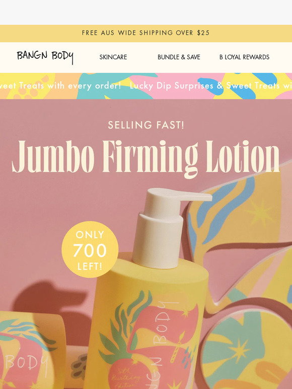 Bangn Body: 🚨 Last Chance - Jumbo Firming Lotion Selling Out | Milled